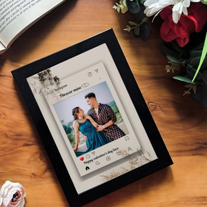Personalized Made For Each Other Couples Frame with Instagram Theme